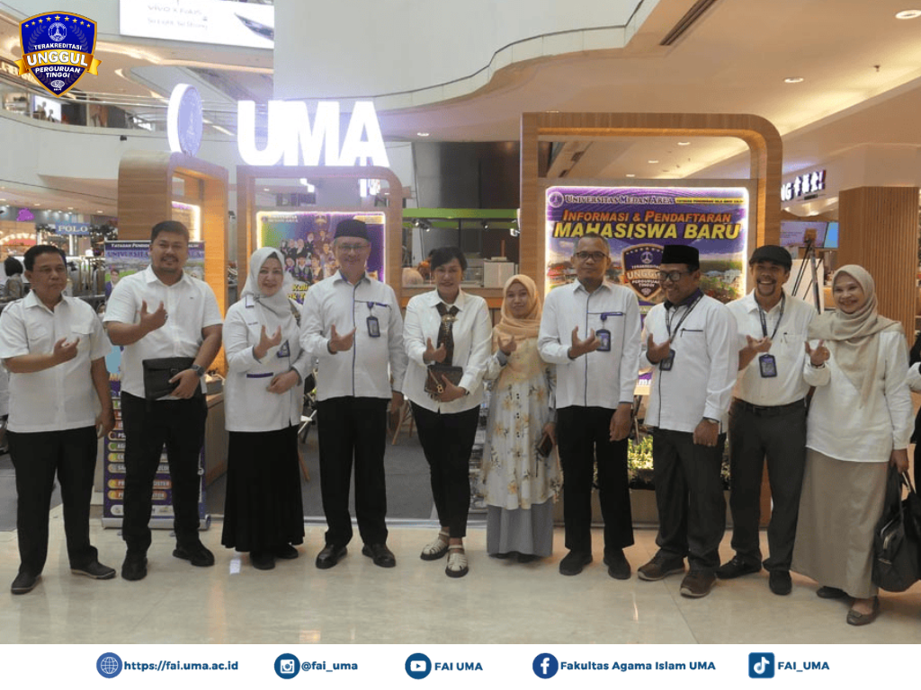 Rektor UMA Resmikan Stand PMB 2026-2027 di Plaza Medan Fair - Fakultas ...