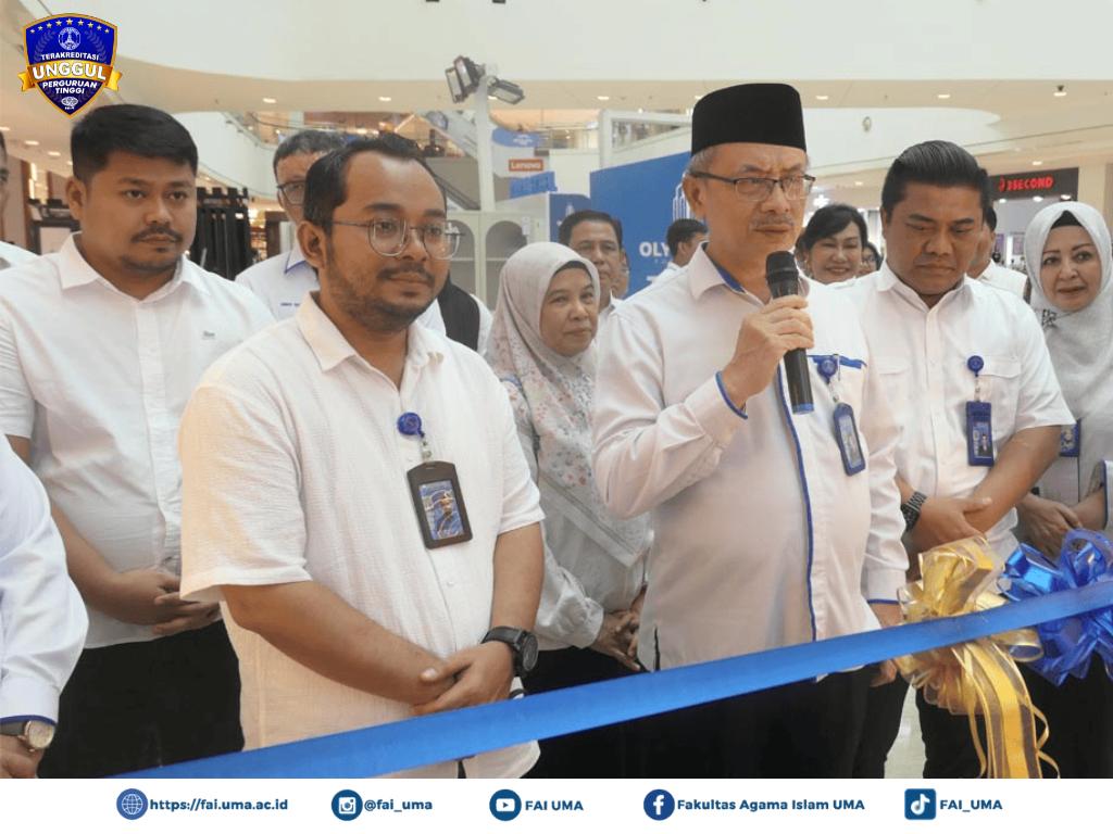 Rektor UMA Resmikan Stand PMB 2026-2027 di Plaza Medan Fair - Fakultas ...